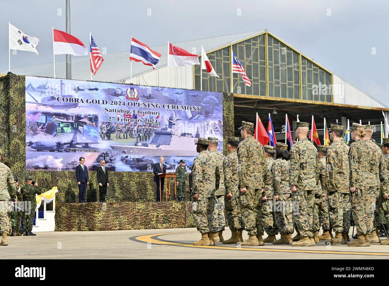 A ceremony to open Cobra Gold, one of the Asia-Pacific region's largest ...