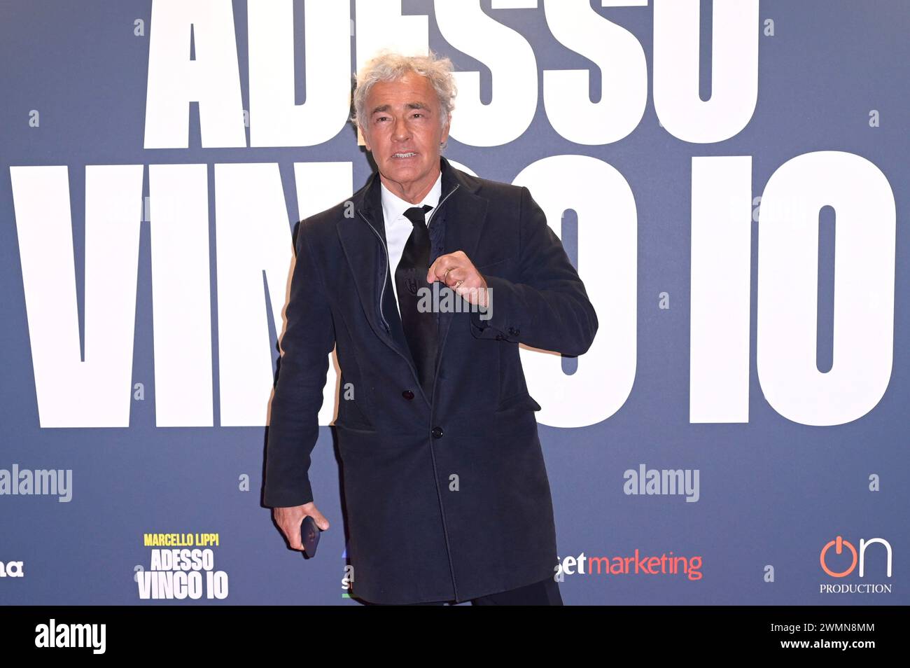 Massimo Giletti bei der Premiere des Dokumentarfilms 'Adesso vinco io ...