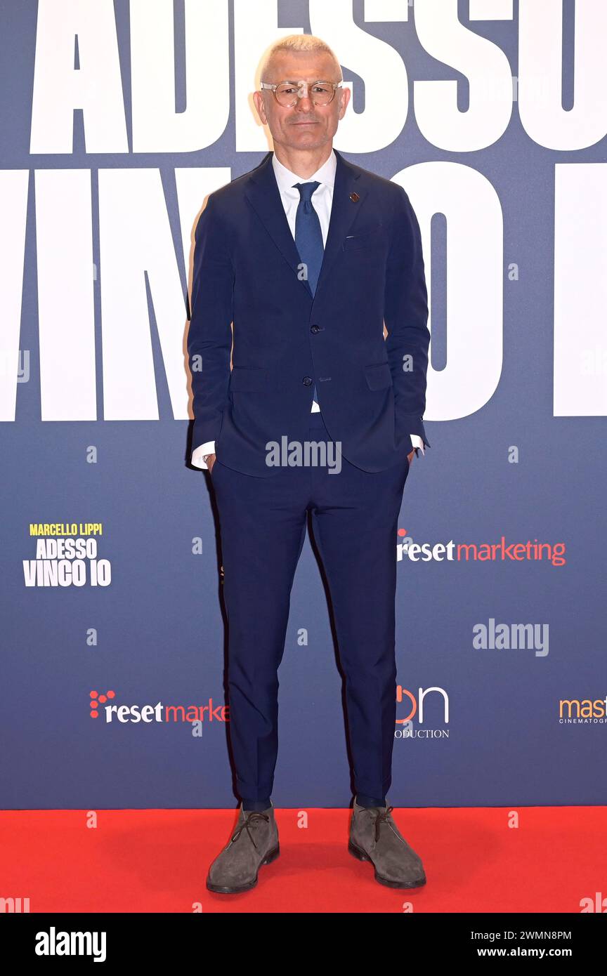 Fabrizio Ravanelli bei der Premiere des Dokumentarfilms 'Adesso vinco ...