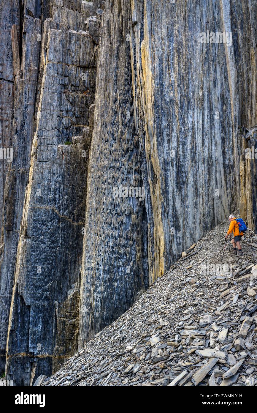 The organs of Valsenestre, in the Ecrins massif. A spectacular ...