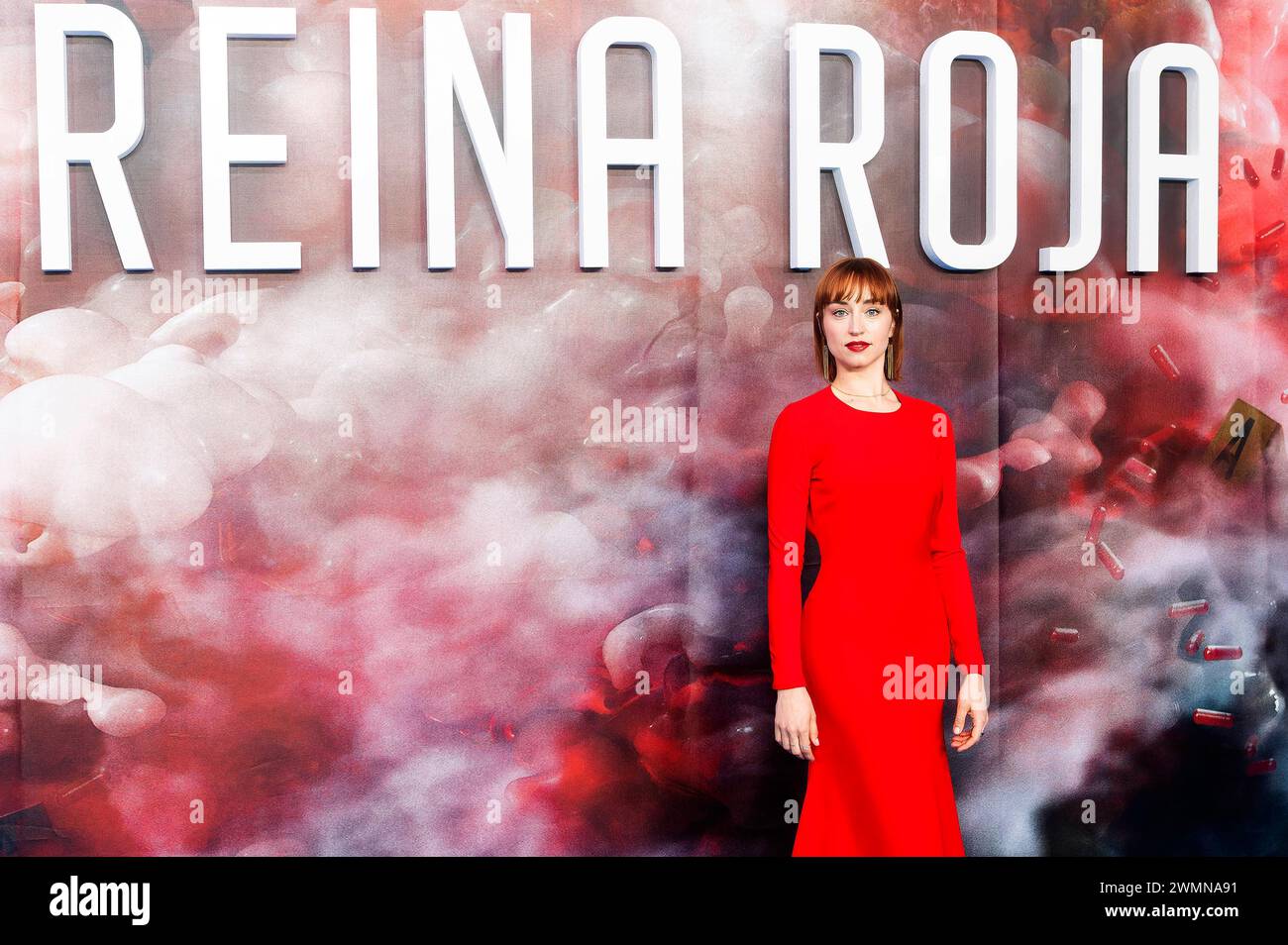 Andrea Trepat bei der Premiere der Amazon Prime Video Serie Reina Roja ...