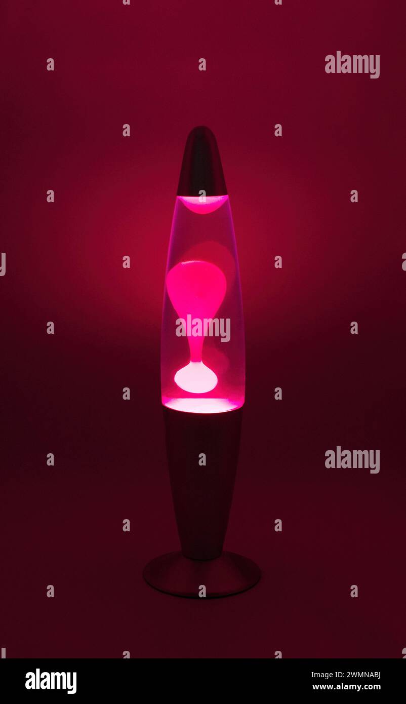 Red lava lamp 70s hi-res stock photography and images - Alamy