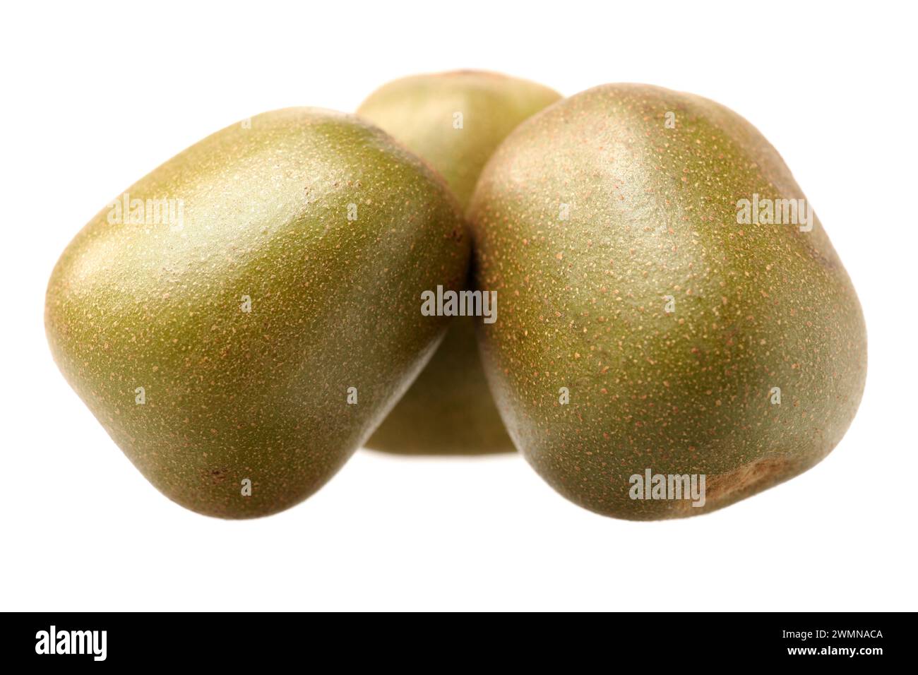 Red kiwi fruit, China, on white background Stock Photo - Alamy