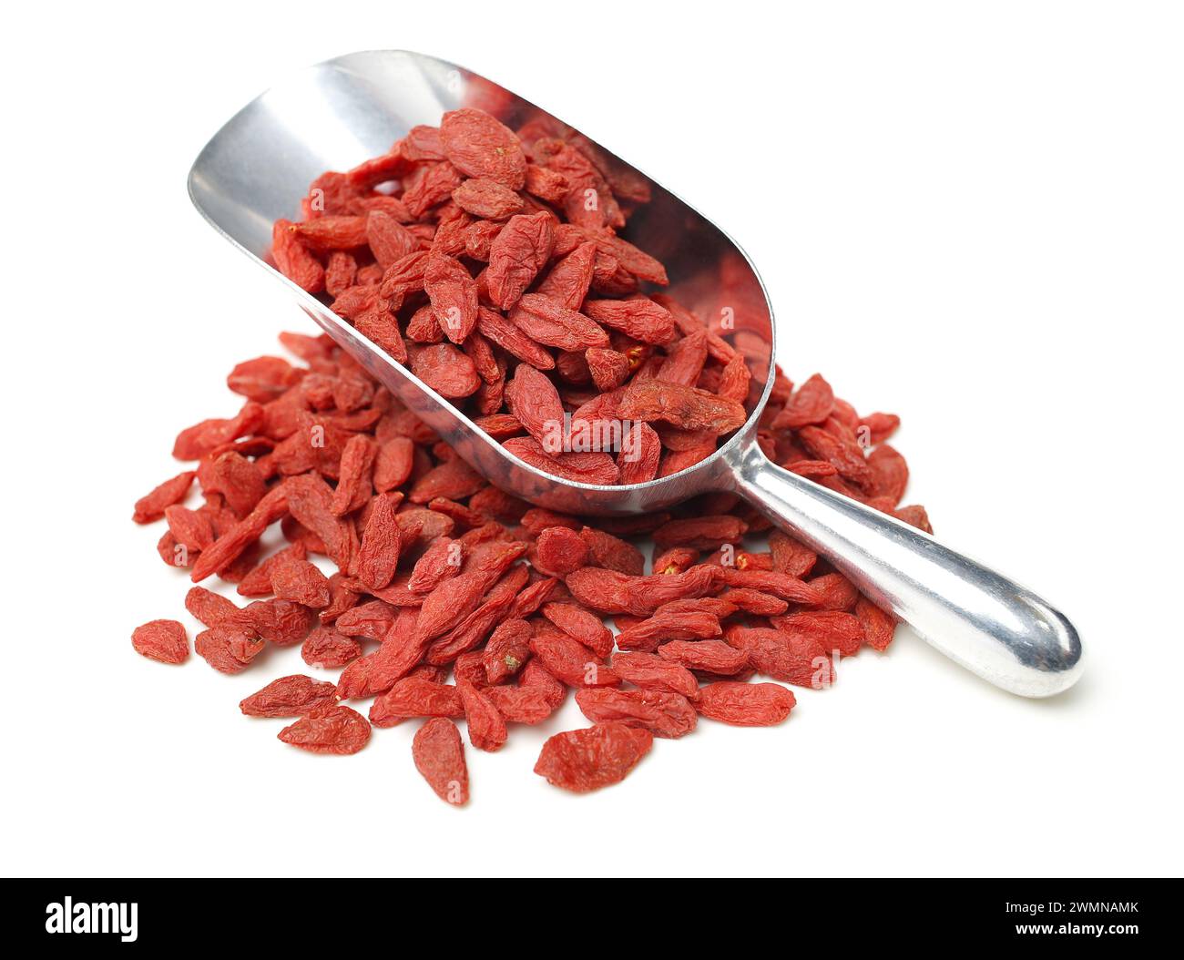 The dried fruit of medlar on white background Stock Photo - Alamy