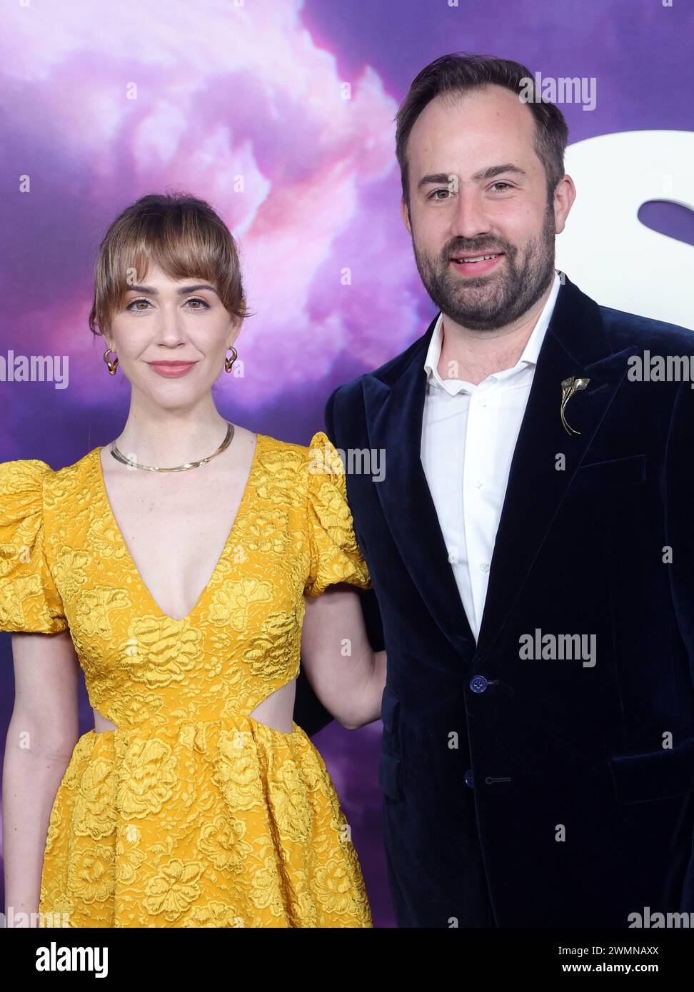 Los Angeles, Ca. 26th Feb, 2024. Emma Day, Colby Day at the Netflix LA ...