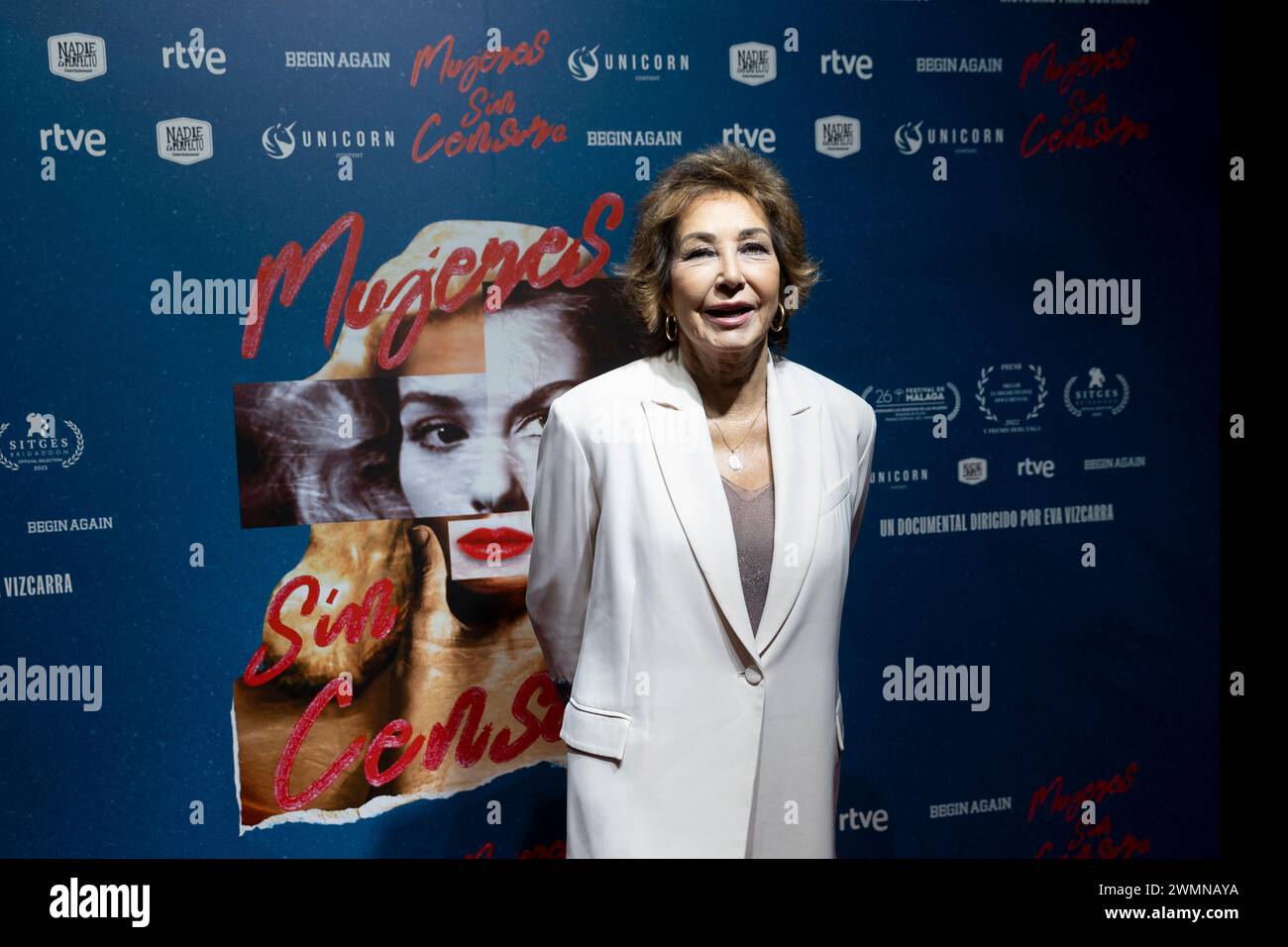 Madrid, Spain. 26th Feb, 2024. Ana Rosa Quintana attends the 'Mujeres ...