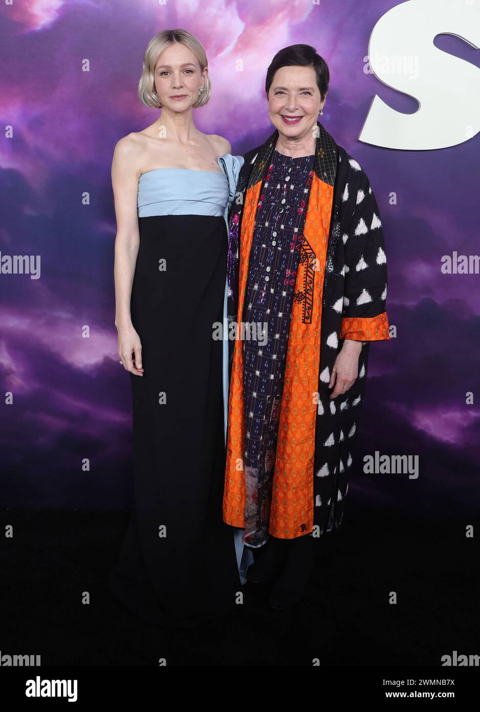 Los Angeles, Ca. 26th Feb, 2024. Carey Mulligan, Isabella Rossellini at ...