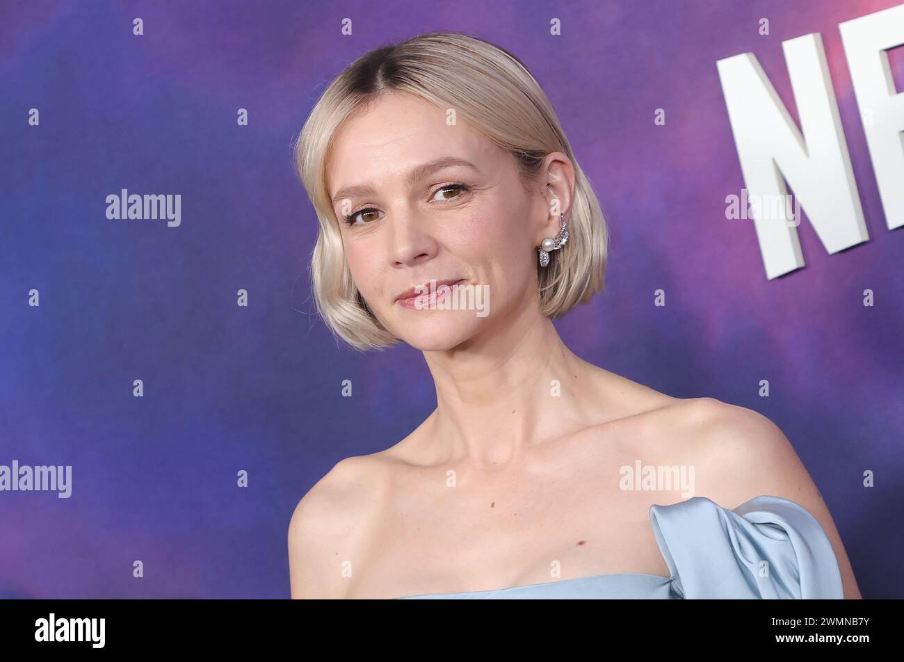 Los Angeles, Ca. 26th Feb, 2024. Carey Mulligan at the Netflix LA ...