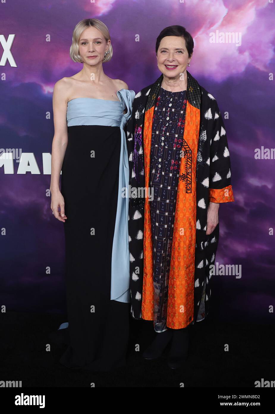 Los Angeles, Ca. 26th Feb, 2024. Carey Mulligan, Isabella Rossellini at ...