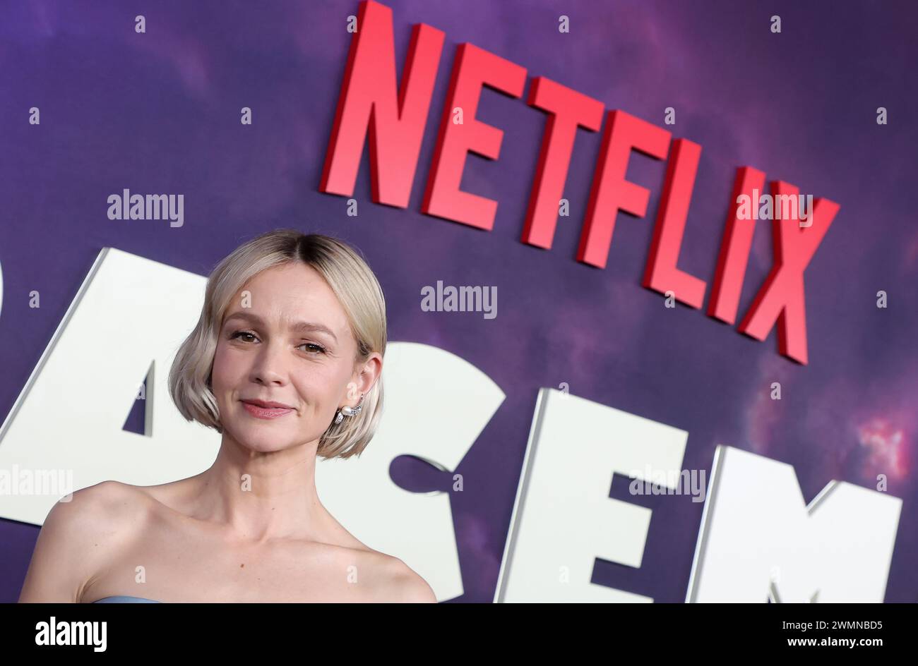 Los Angeles, Ca. 26th Feb, 2024. Carey Mulligan at the Netflix LA ...