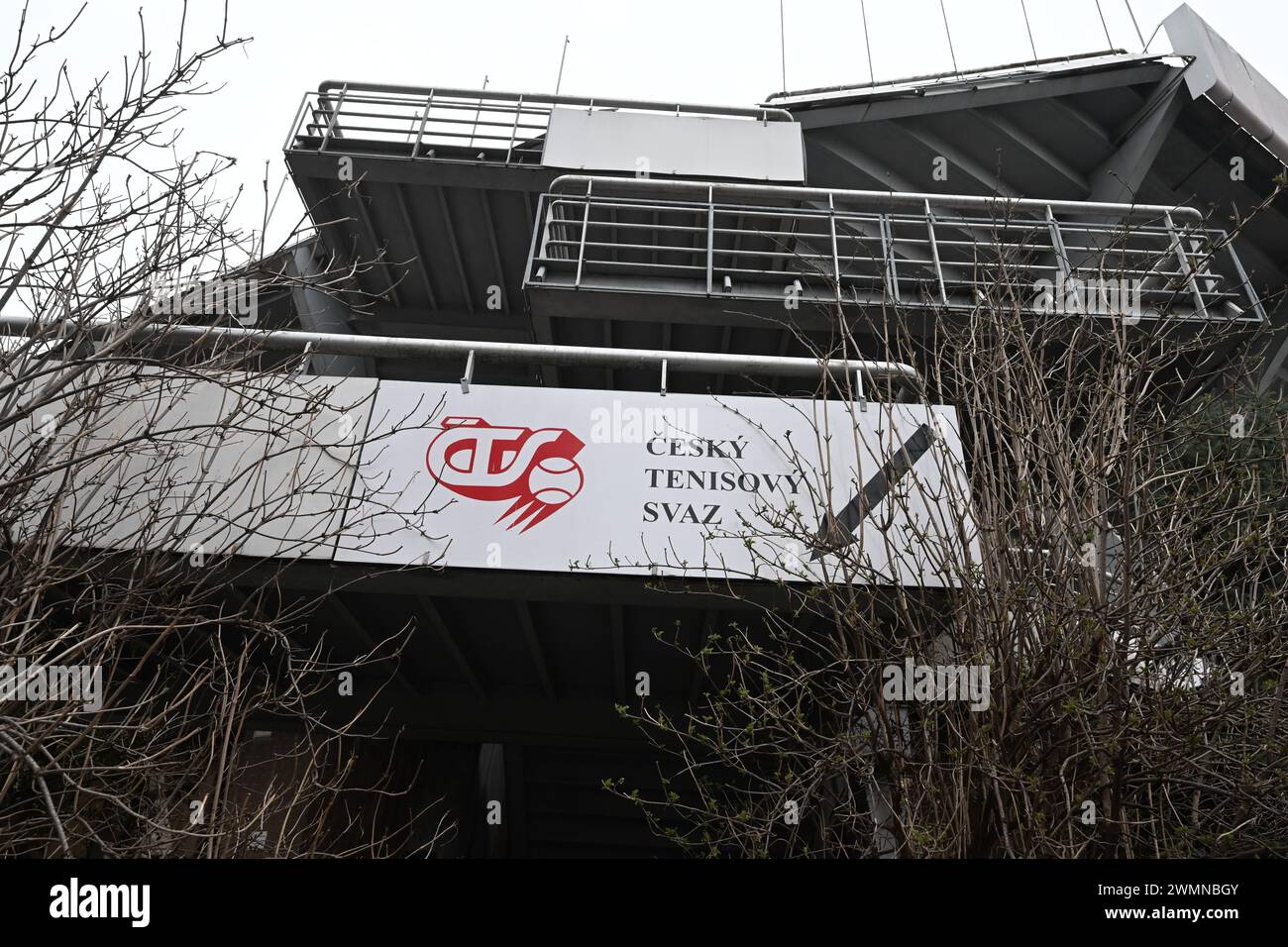 Prague, Czech Republic. 27th Feb, 2024. The headquarters of the Czech ...