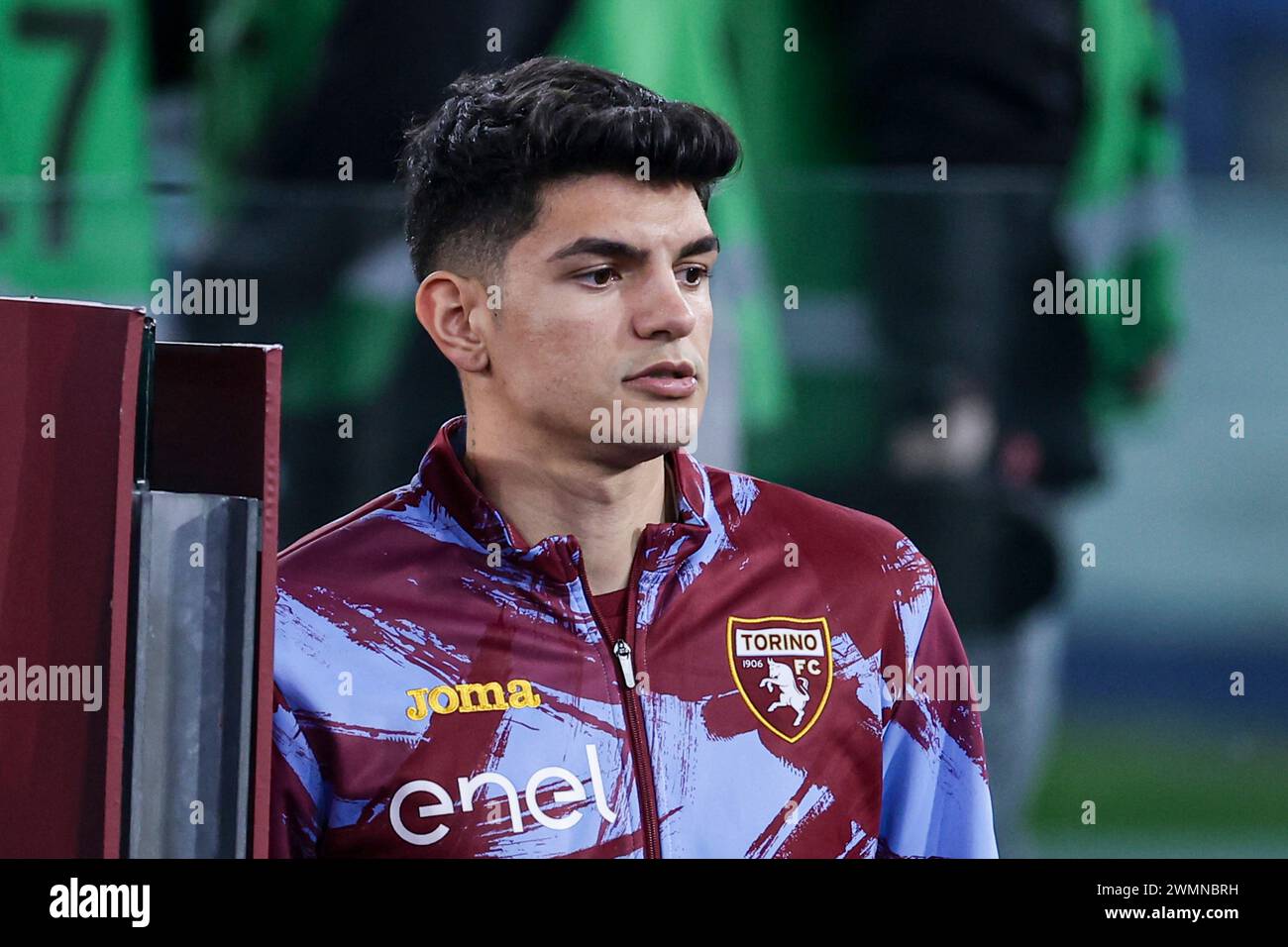 Torino's Italian defender Raoul Bellanova looks during the Serie A ...