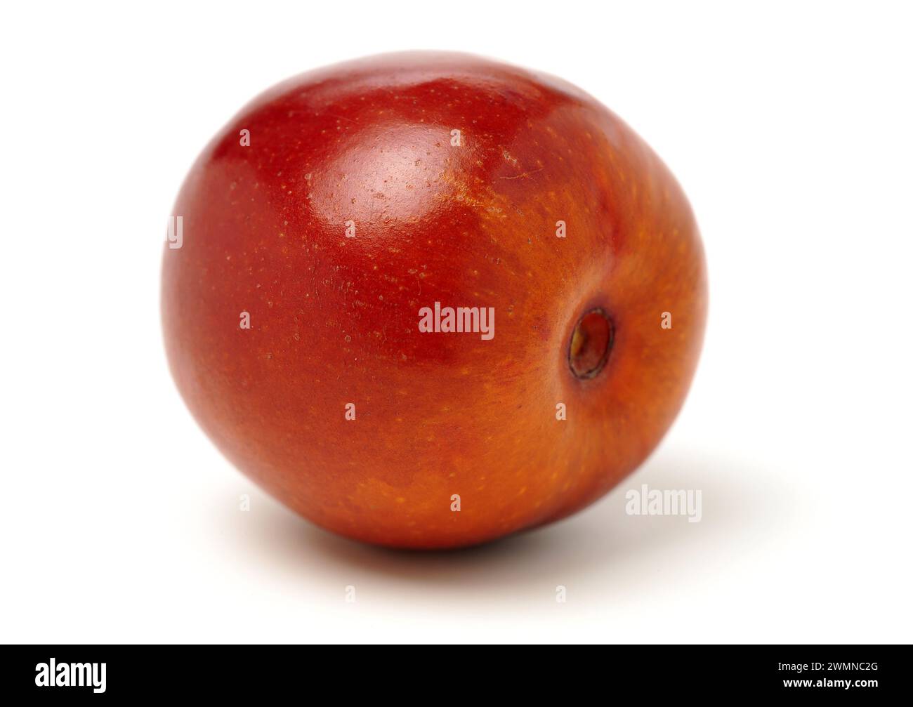 jujube or chinese date on white background Stock Photo - Alamy