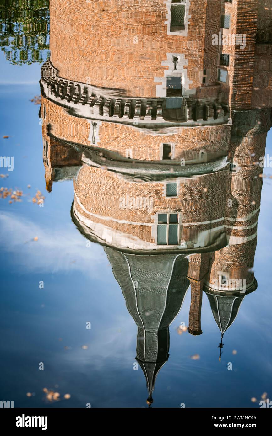 Castle at 'Wijk bij Duurstede' is one of the oldest and most beautiful ...