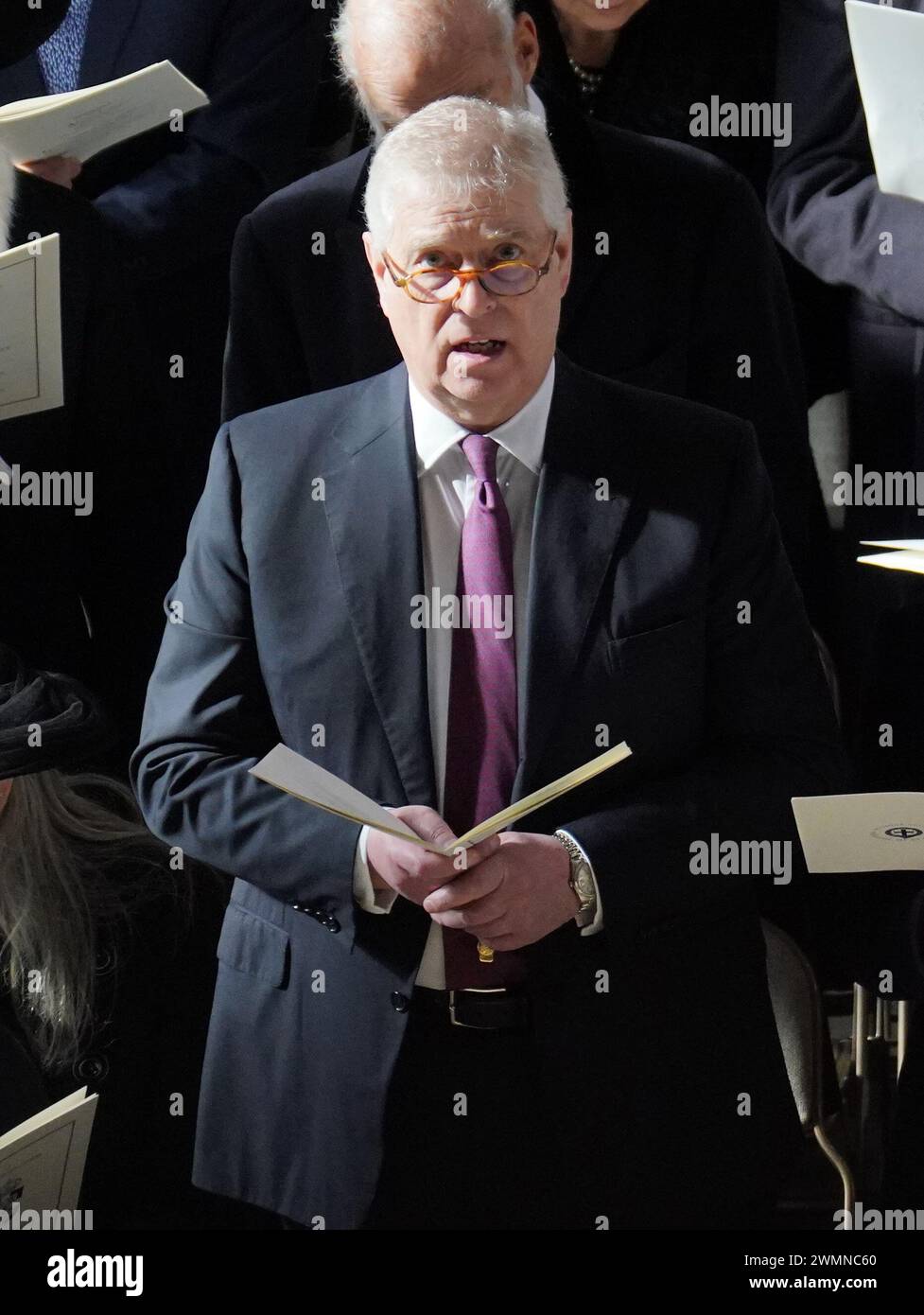 Prince andrew king constantine hi-res stock photography and images - Alamy
