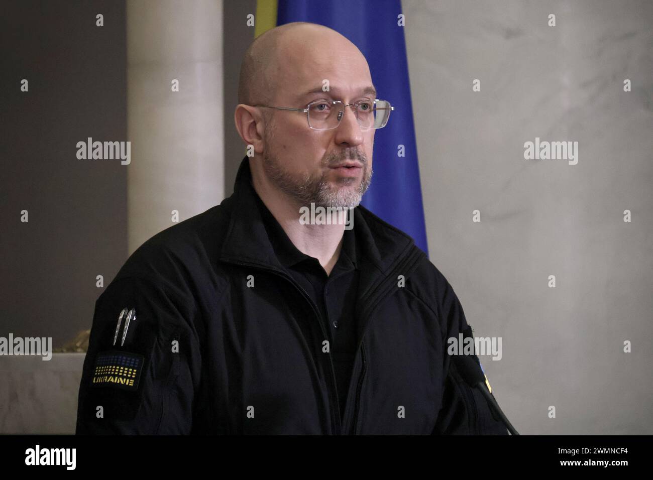 Non Exclusive: KYIV, UKRAINE - FEBRUARY 26, 2024 - Prime Minister of ...