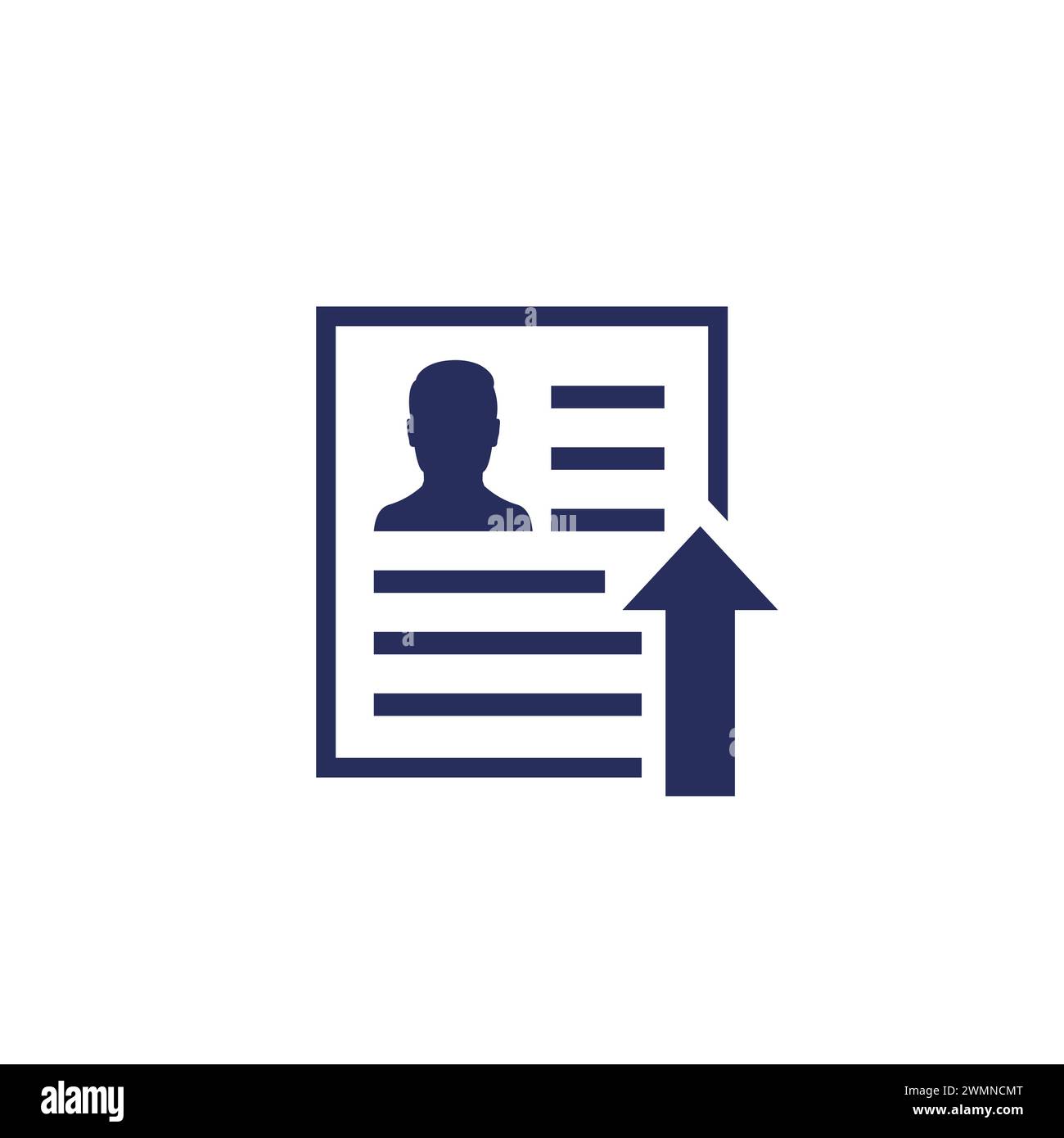 Cv curriculum vitae send resume Stock Vector Images - Alamy