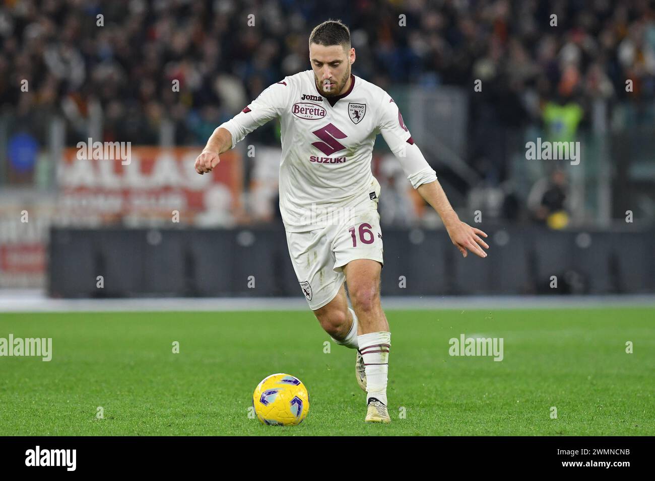 Nikola Vlasic of Torino during the Serie A match between Roma v Torino ...