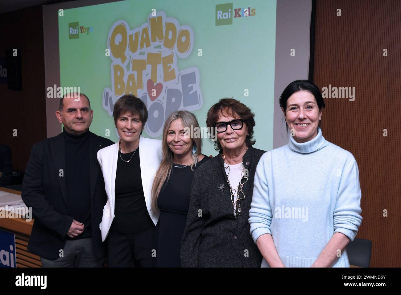 Milan, Presentation of the program “When the heart beats” - Rai Kids ...