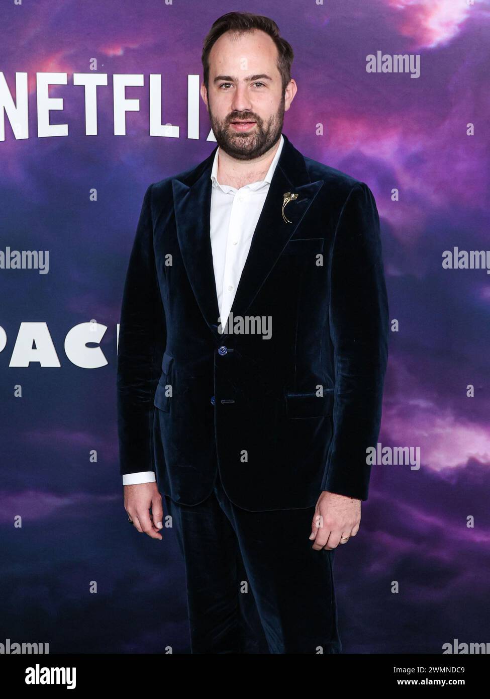 HOLLYWOOD, LOS ANGELES, CALIFORNIA, USA - FEBRUARY 26: Colby Day ...