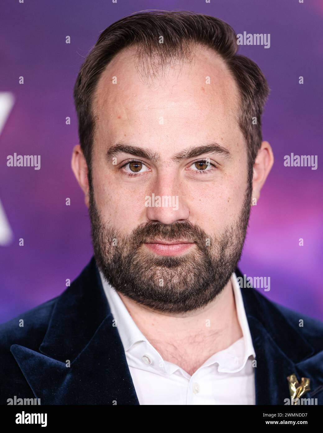 HOLLYWOOD, LOS ANGELES, CALIFORNIA, USA - FEBRUARY 26: Colby Day ...