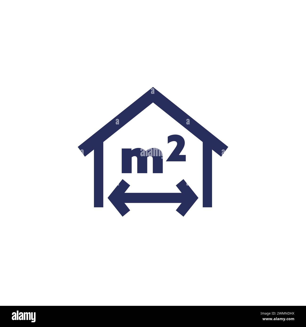 building, house size icon on white Stock Vector Image & Art - Alamy
