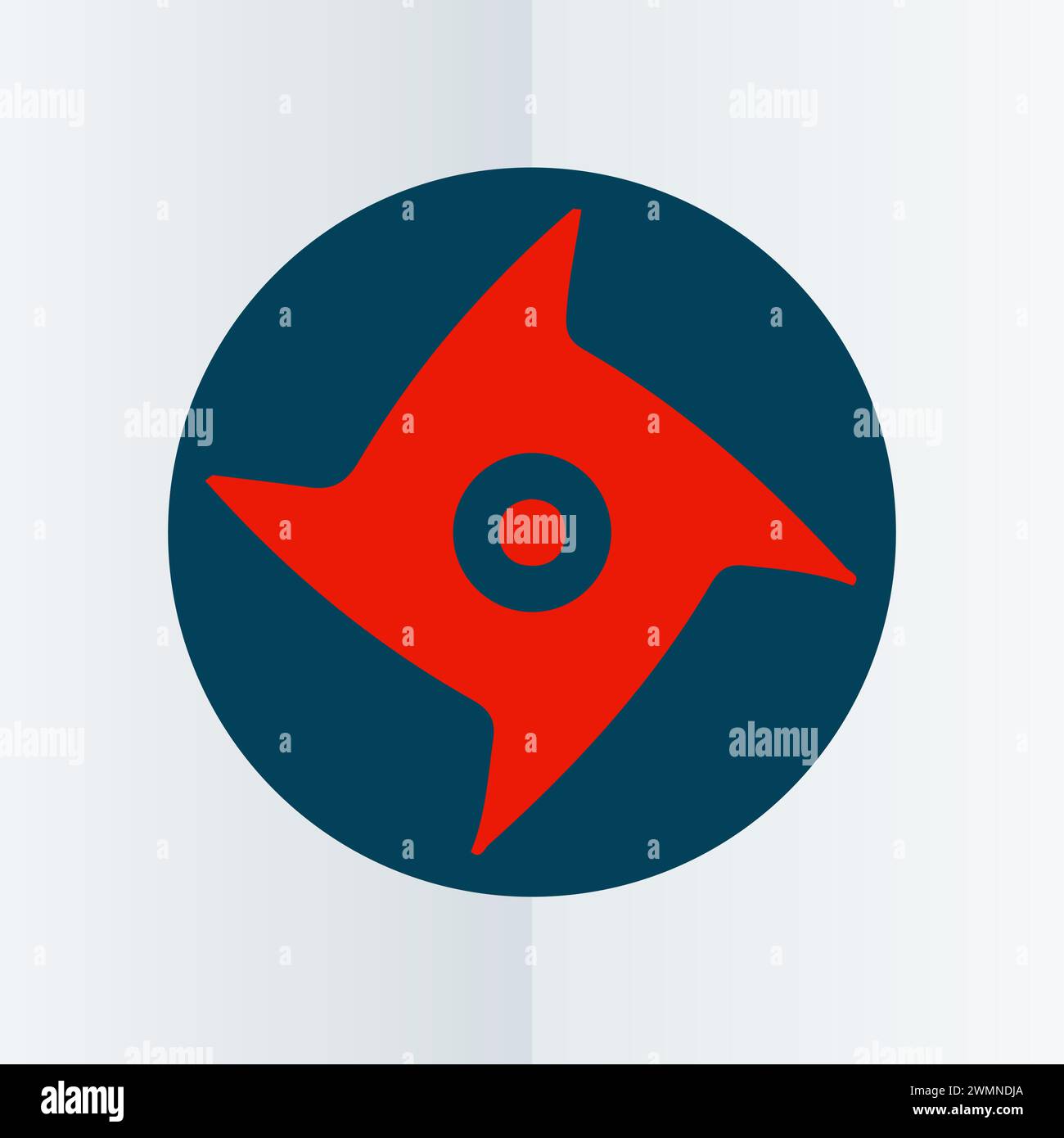 art illustration design concept of pattern circle round radial Stock ...