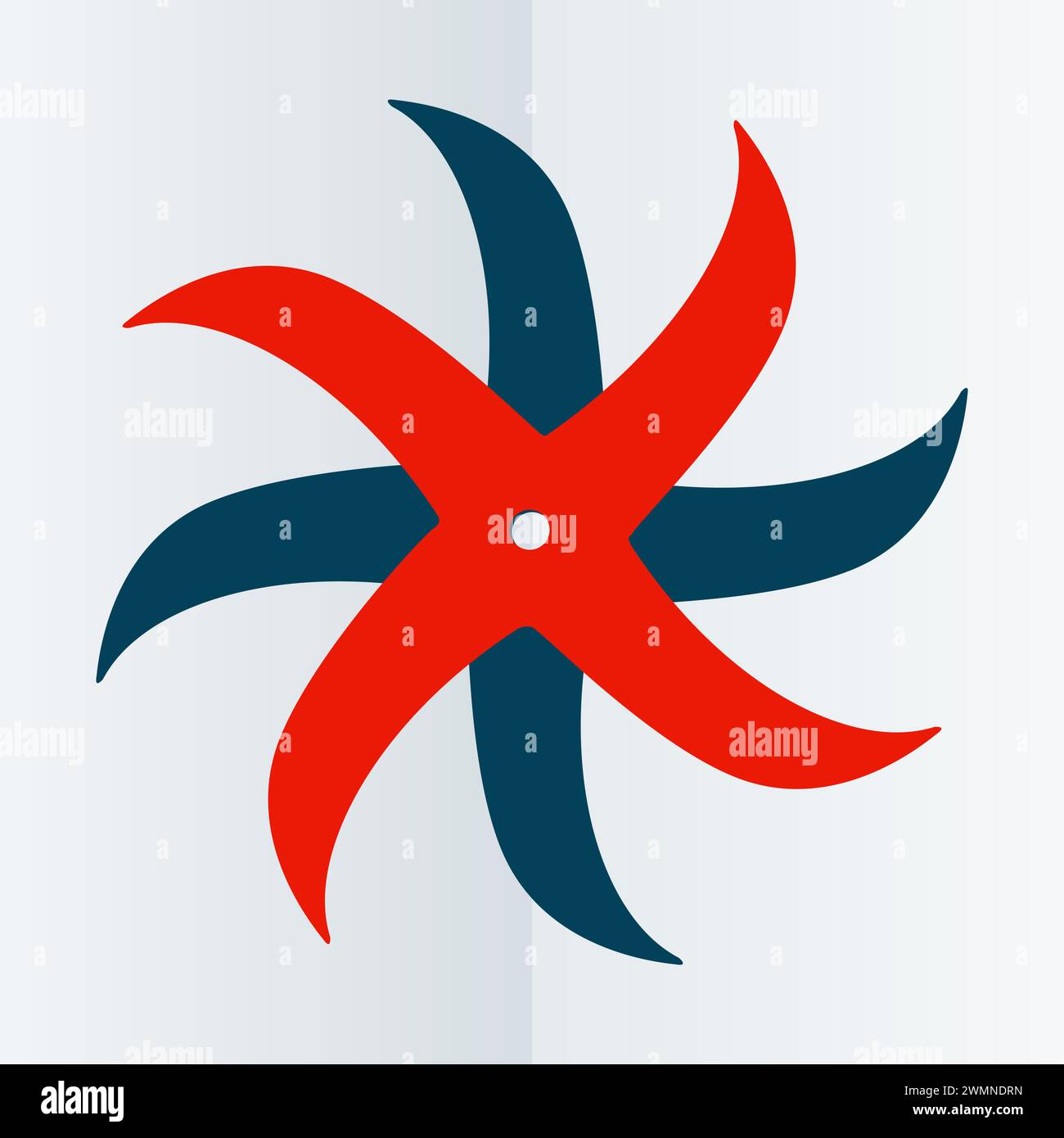 art illustration design concept of pattern circle round radial Stock ...