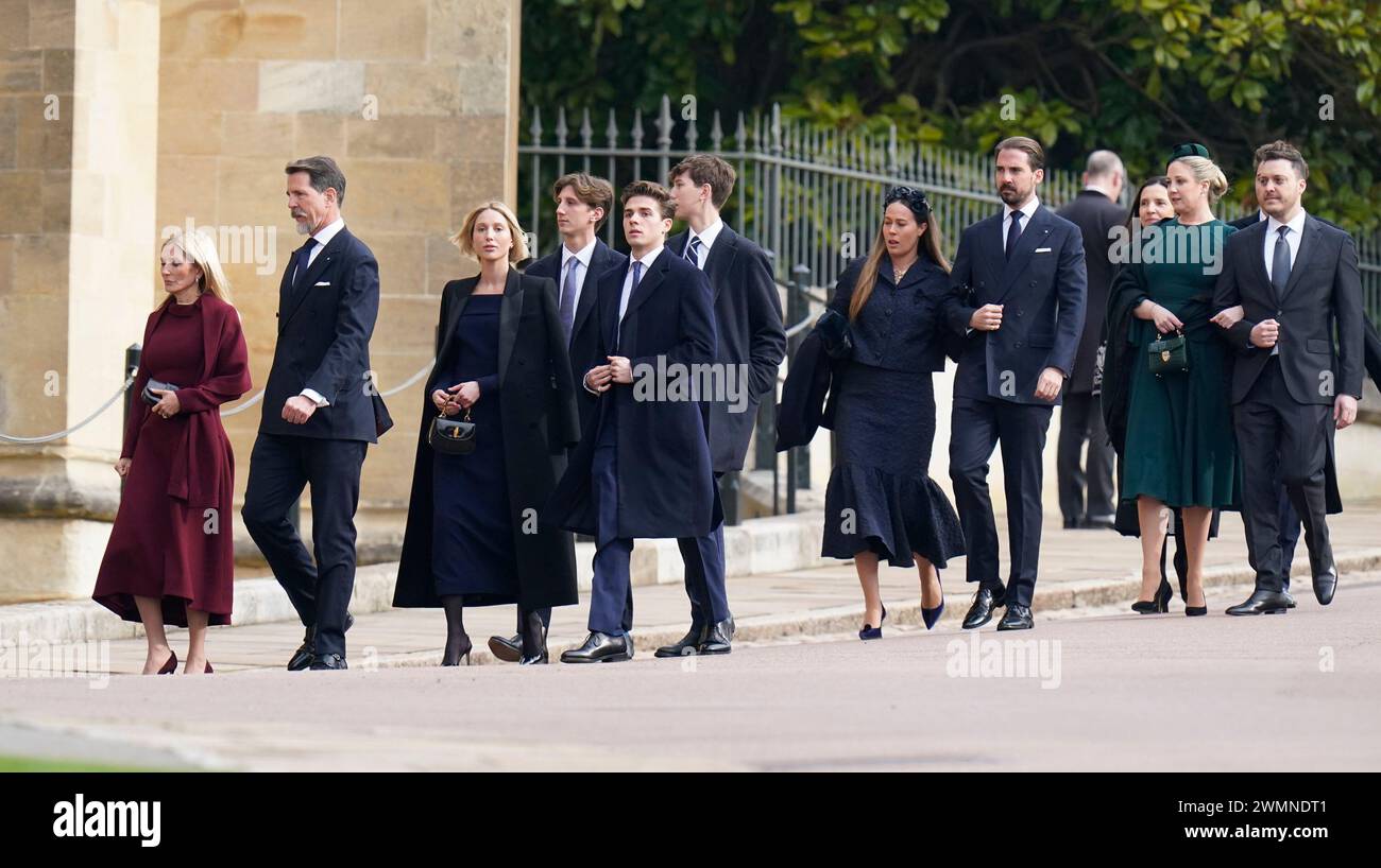 Prince Pavlos, Crown Prince of Greece, Prince of Denmark RE, and Marie ...