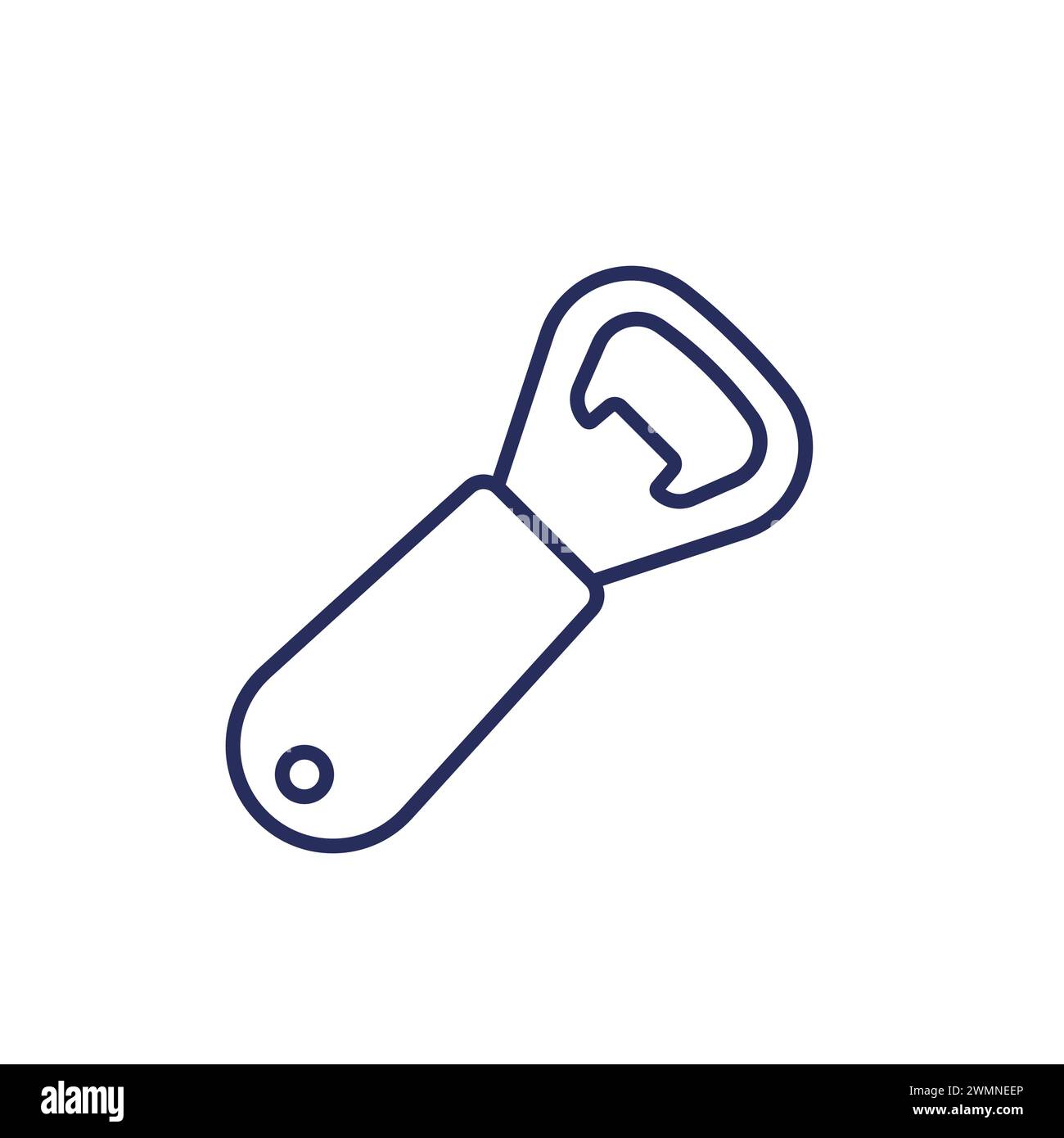 Beer opener icon outline Stock Vector Images - Alamy