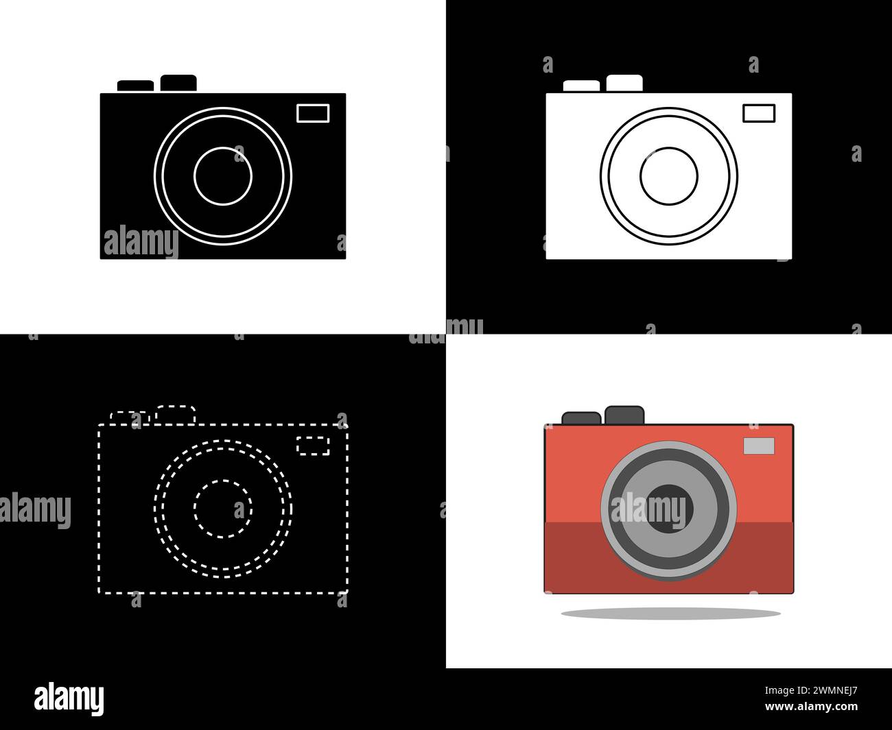Art illustration design icon logo with silhouette concept symbol of ...