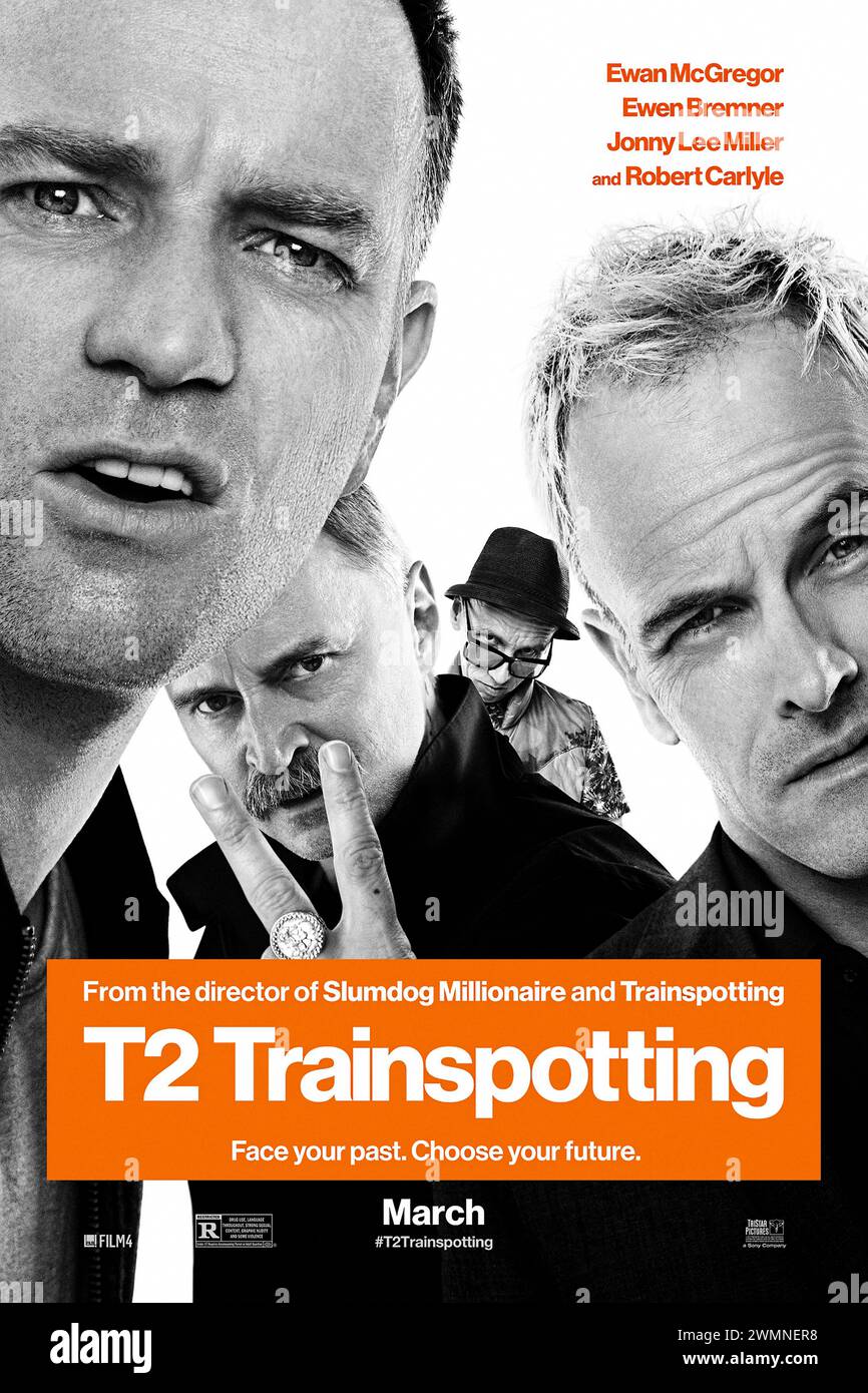 T2 Trainspotting (2017) directed by Danny Boyle and starring Ewan McGregor, Ewen Bremner, Robert ...