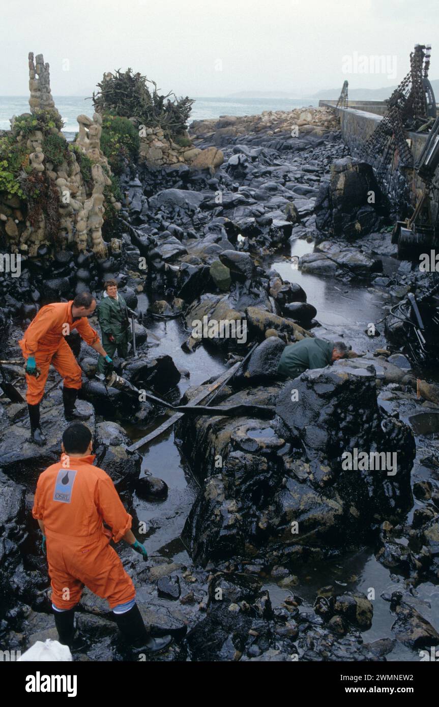 The Prestige oil spill occurred off the coast of Galicia, Spain in ...