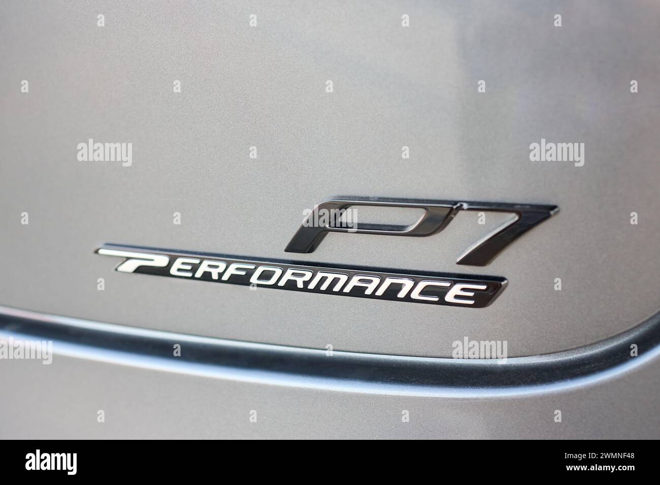 Berlin, Germany - August 20, 2022: Car Detail Xpango P7 Performance ...