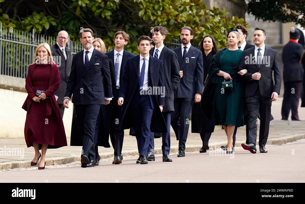 Prince Pavlos, Crown Prince of Greece, Prince of Denmark RE, and Marie ...