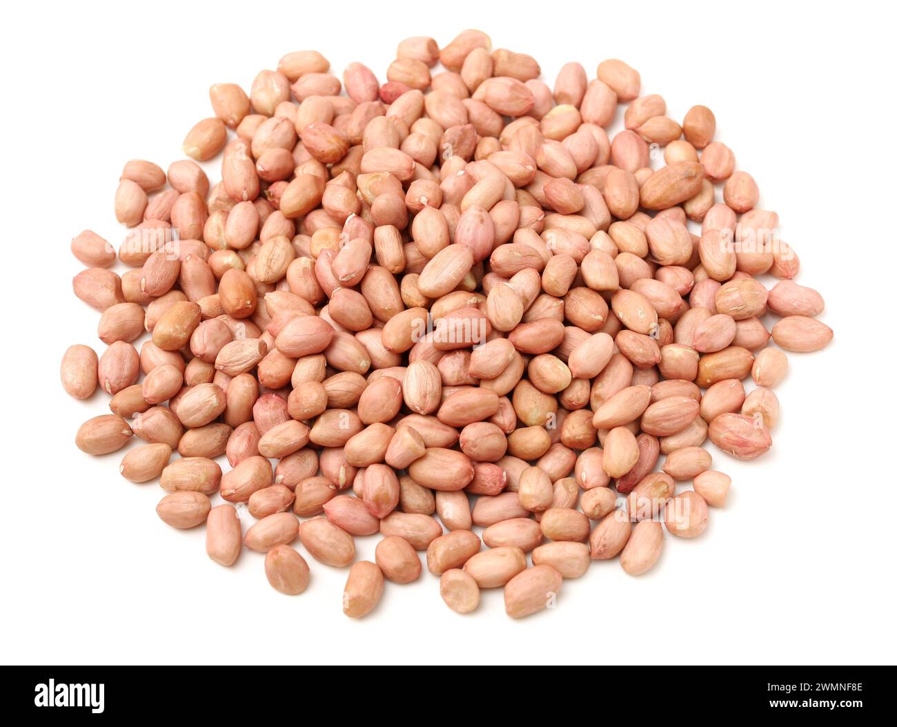 Peanut kernel isolated on white background Stock Photo - Alamy