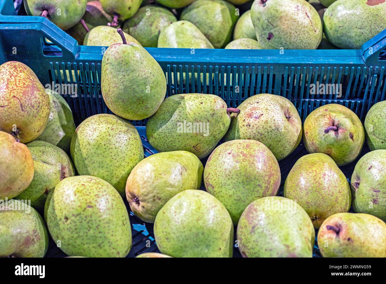 Pears in container hi-res stock photography and images - Alamy