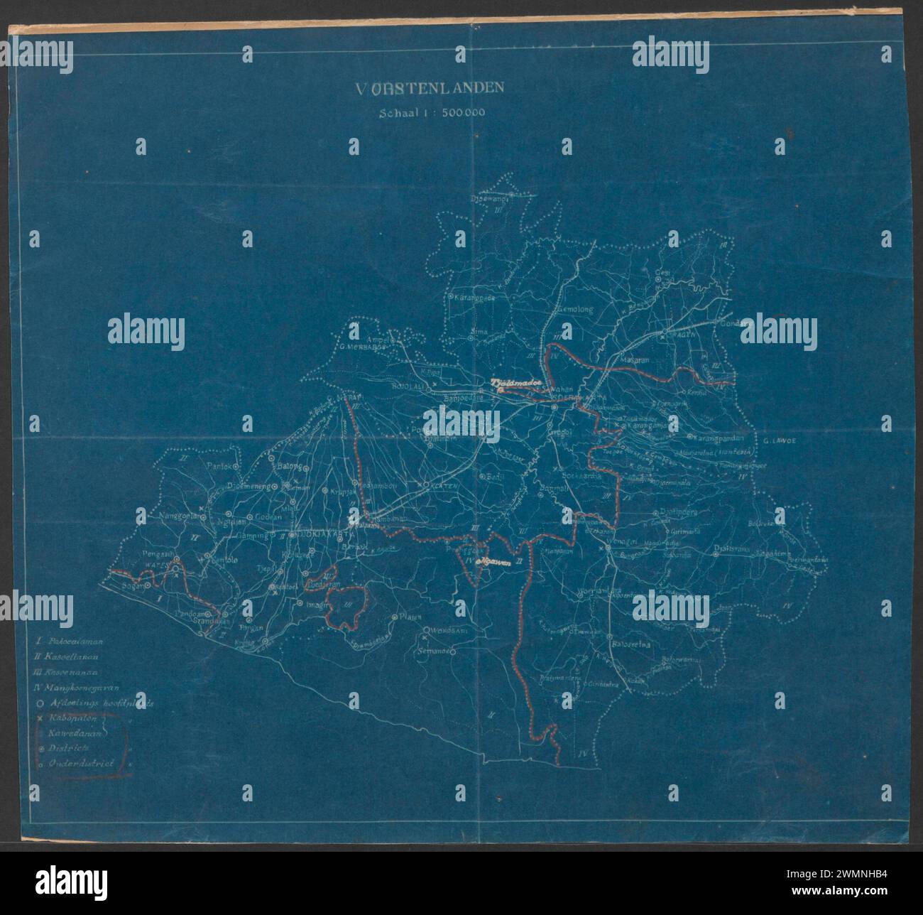 Map of surakarta hi-res stock photography and images - Alamy