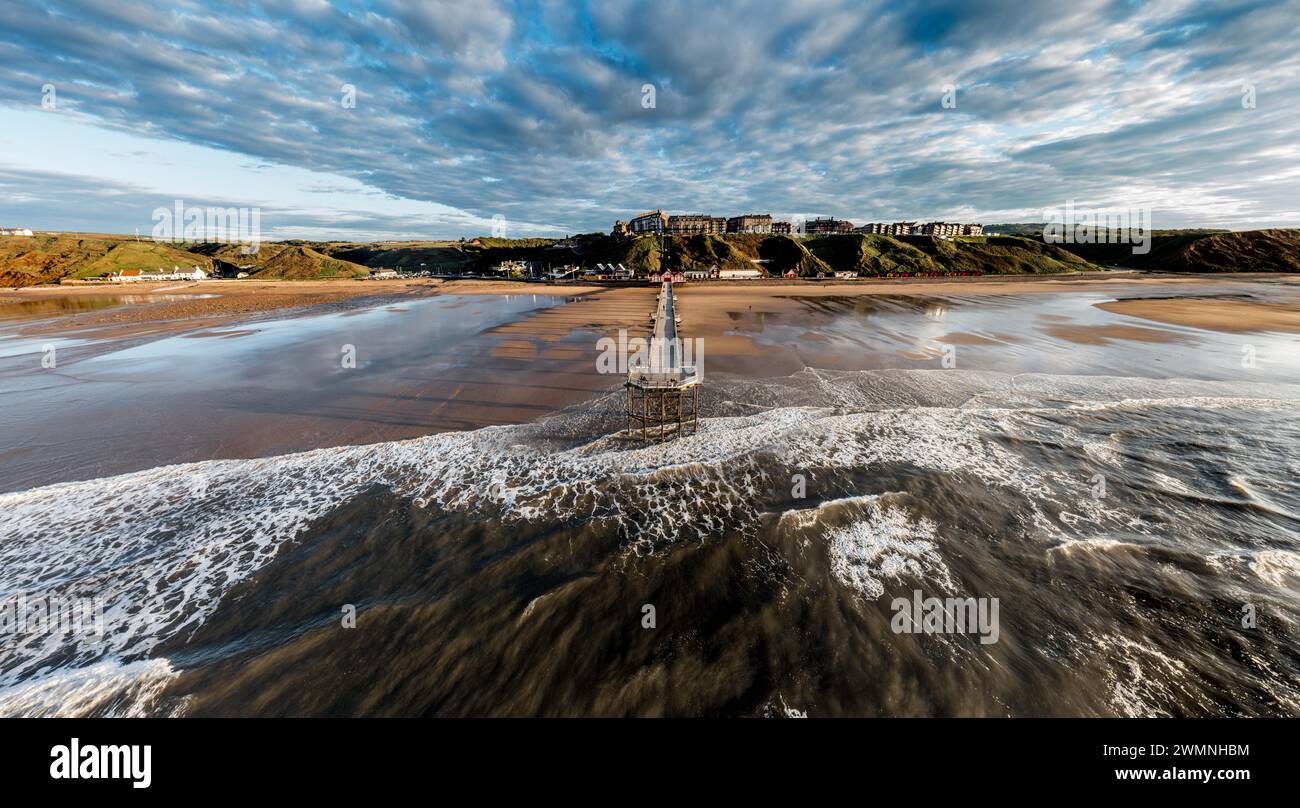 Saltburn by the Sea, the jewel of North Yorkshire's coast Stock Photo ...