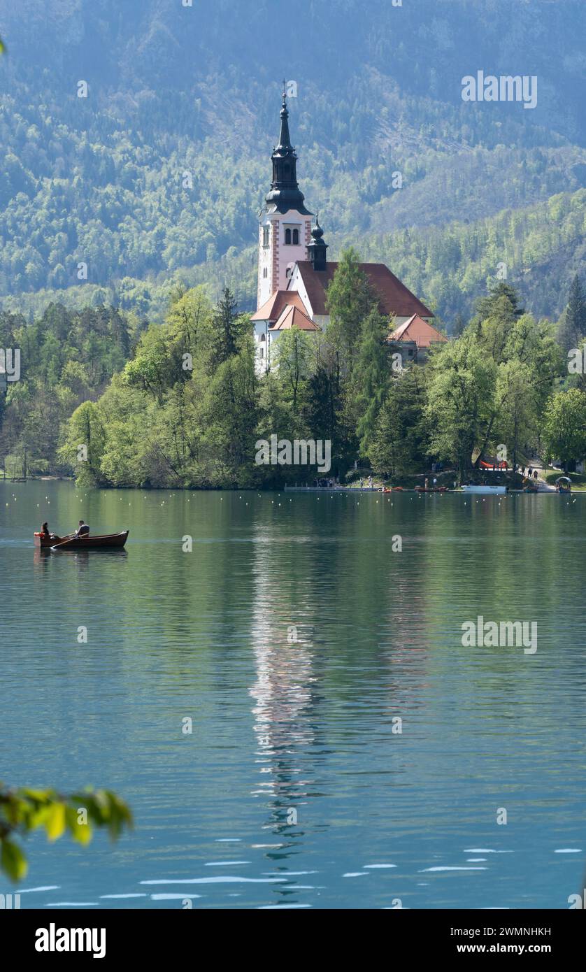 Church of the mother of god on the lake hi-res stock photography and images - Alamy