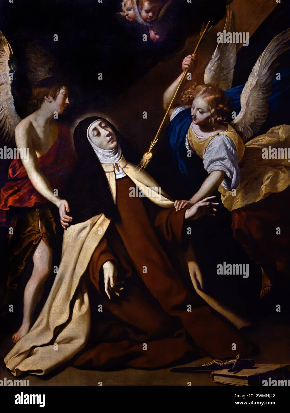 Saint Teresia van Avilla in ecstasy by Gerard Seghers 1591-1651 Royal ...