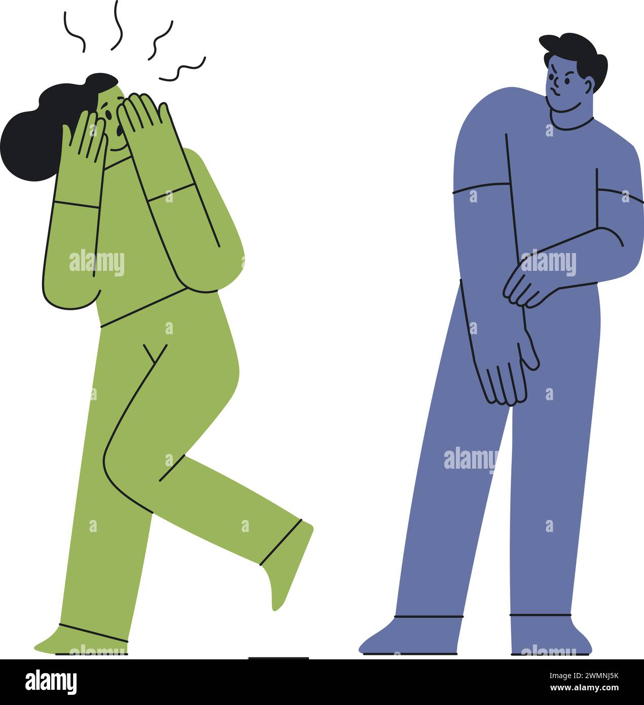 Interaction people artwork Cut Out Stock Images & Pictures - Alamy