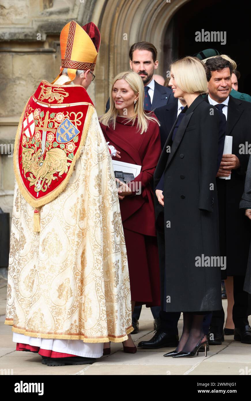 Crown Princess Marie Chantal of Greece, Prince Philippos of Greece and ...