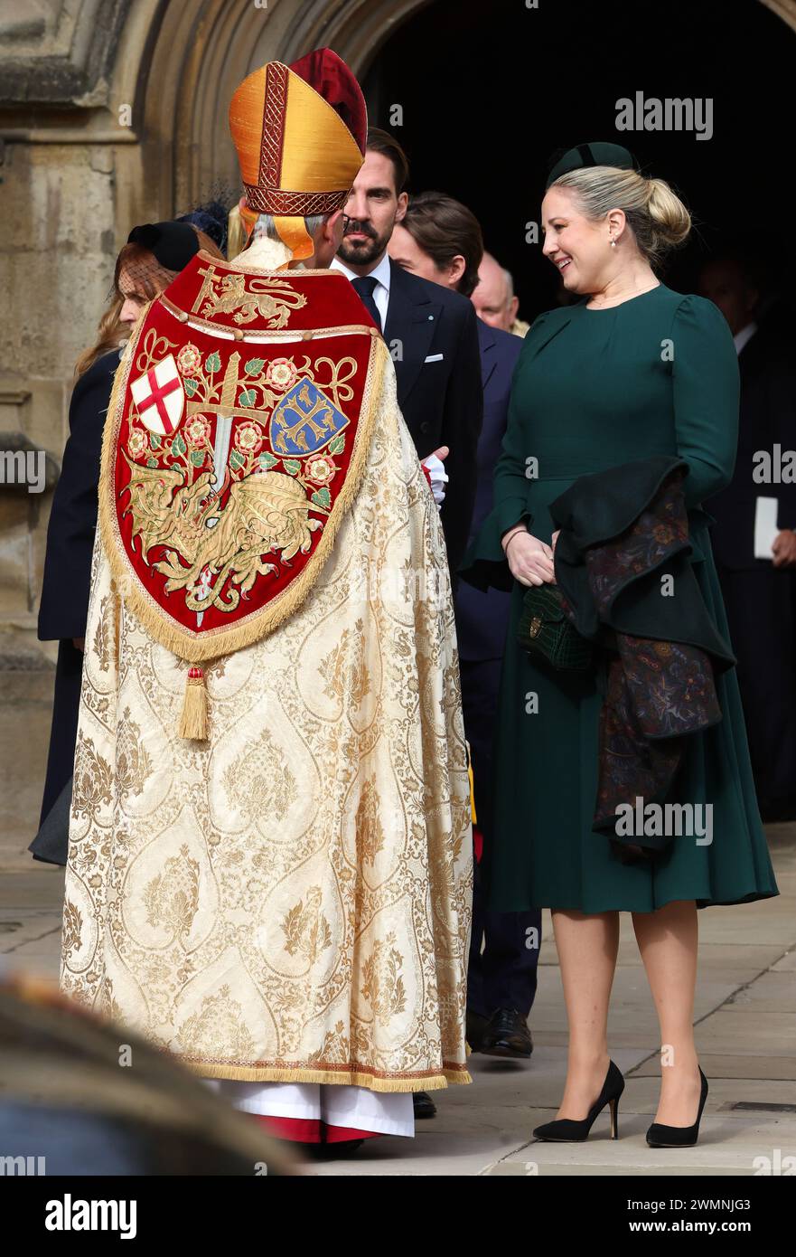 Prince Philippos of Greece and Denmark and Princess Theodora of Greece ...