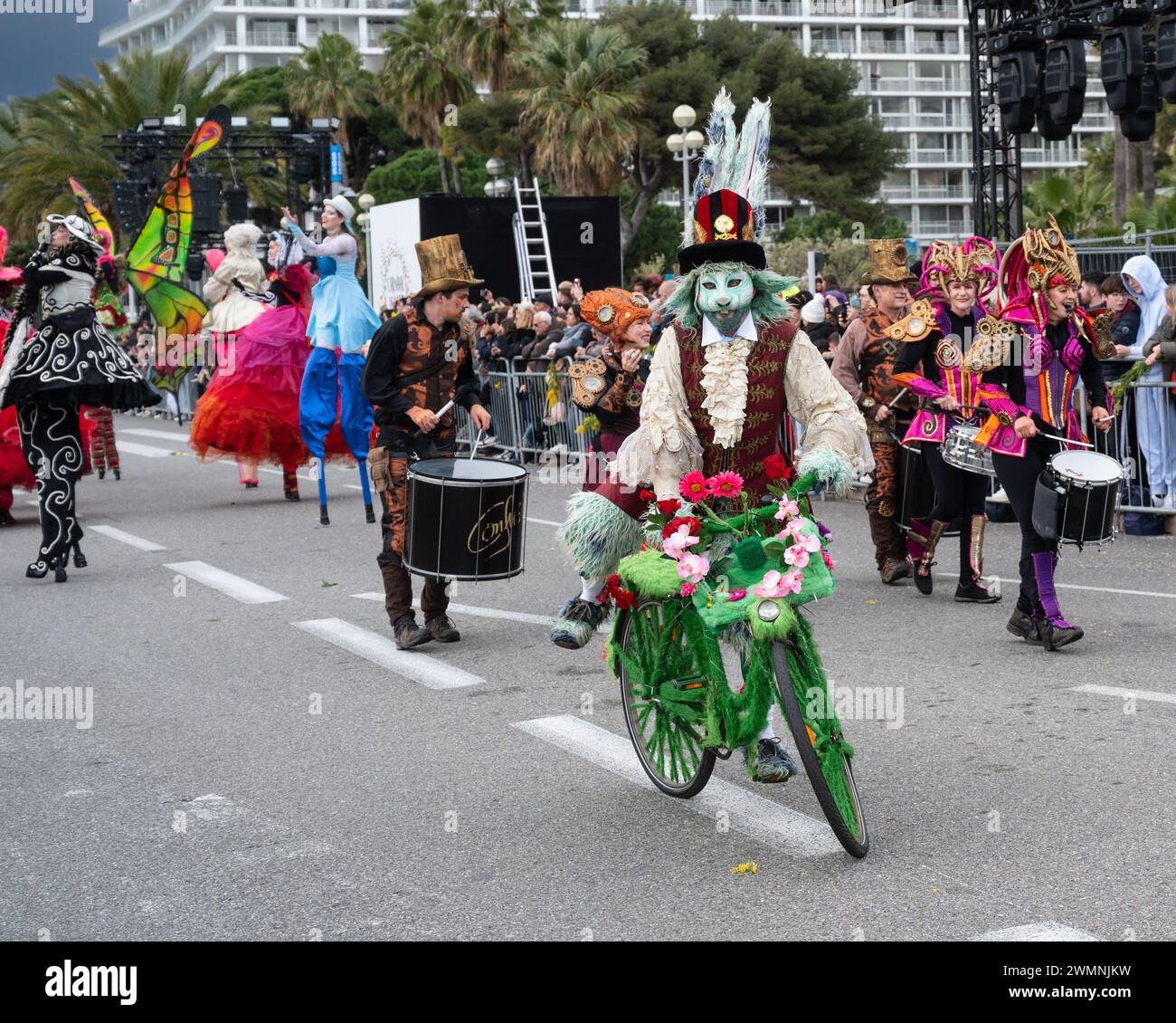 Nice Carnival Flower Battle -24 February 2024 2023 was the 150th ...