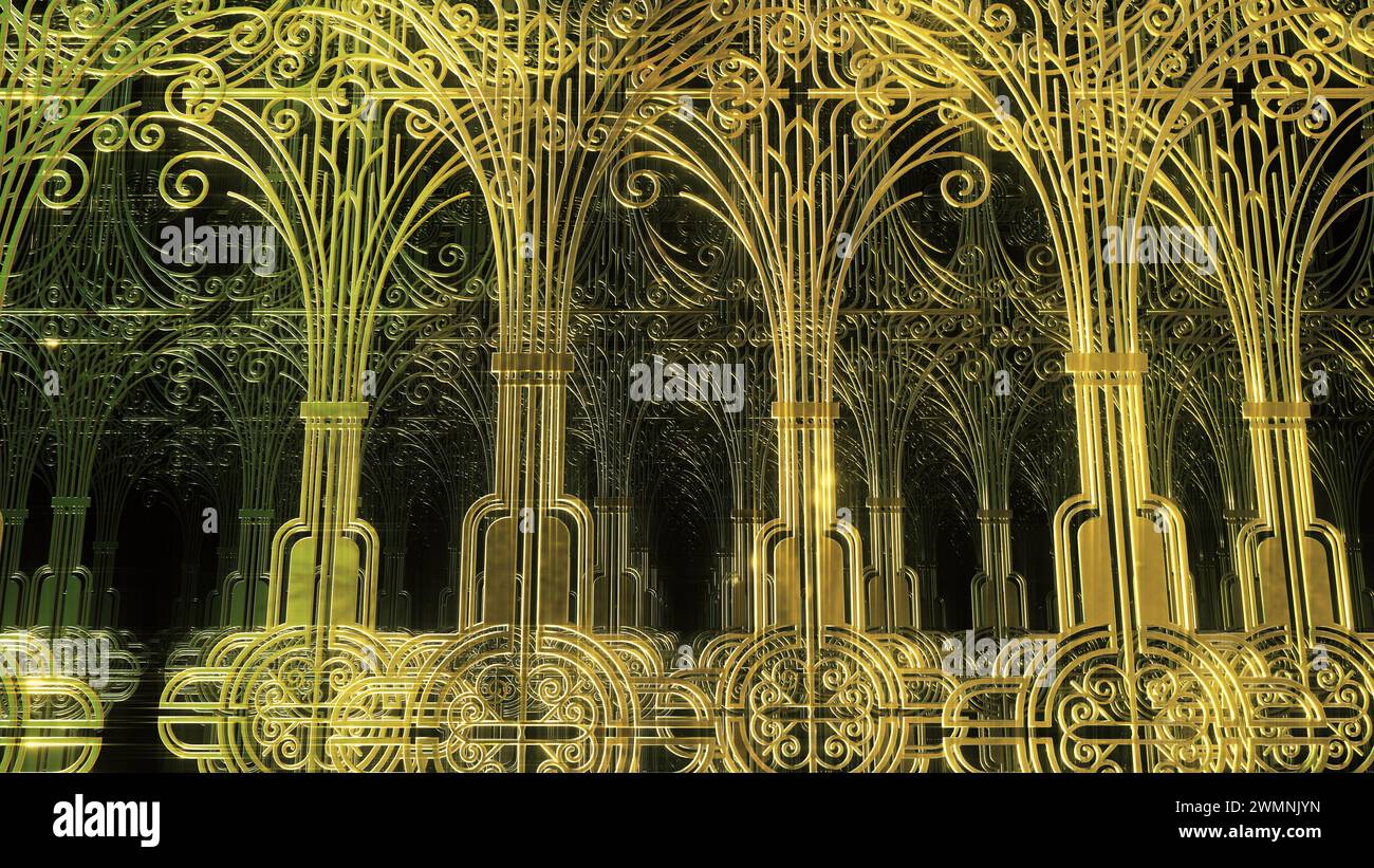 3D illustration Background for advertising and wallpaper in retro ...