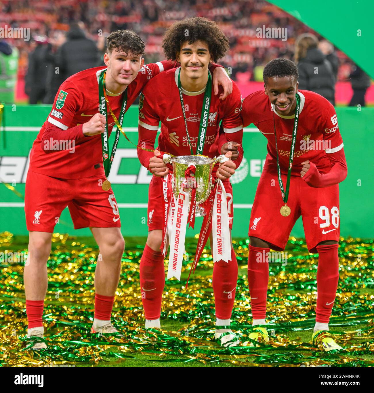 London, UK. 25th Feb, 2024 - Chelsea v Liverpool - Carabao Cup Final ...