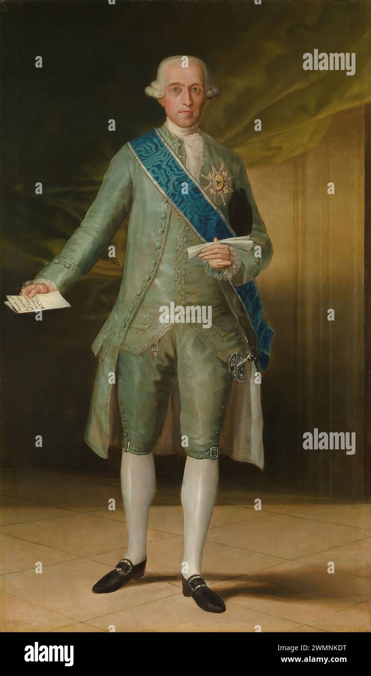 Goya Francisco - José Moñino y Redondo, conde de Floridablanca (1783 ...