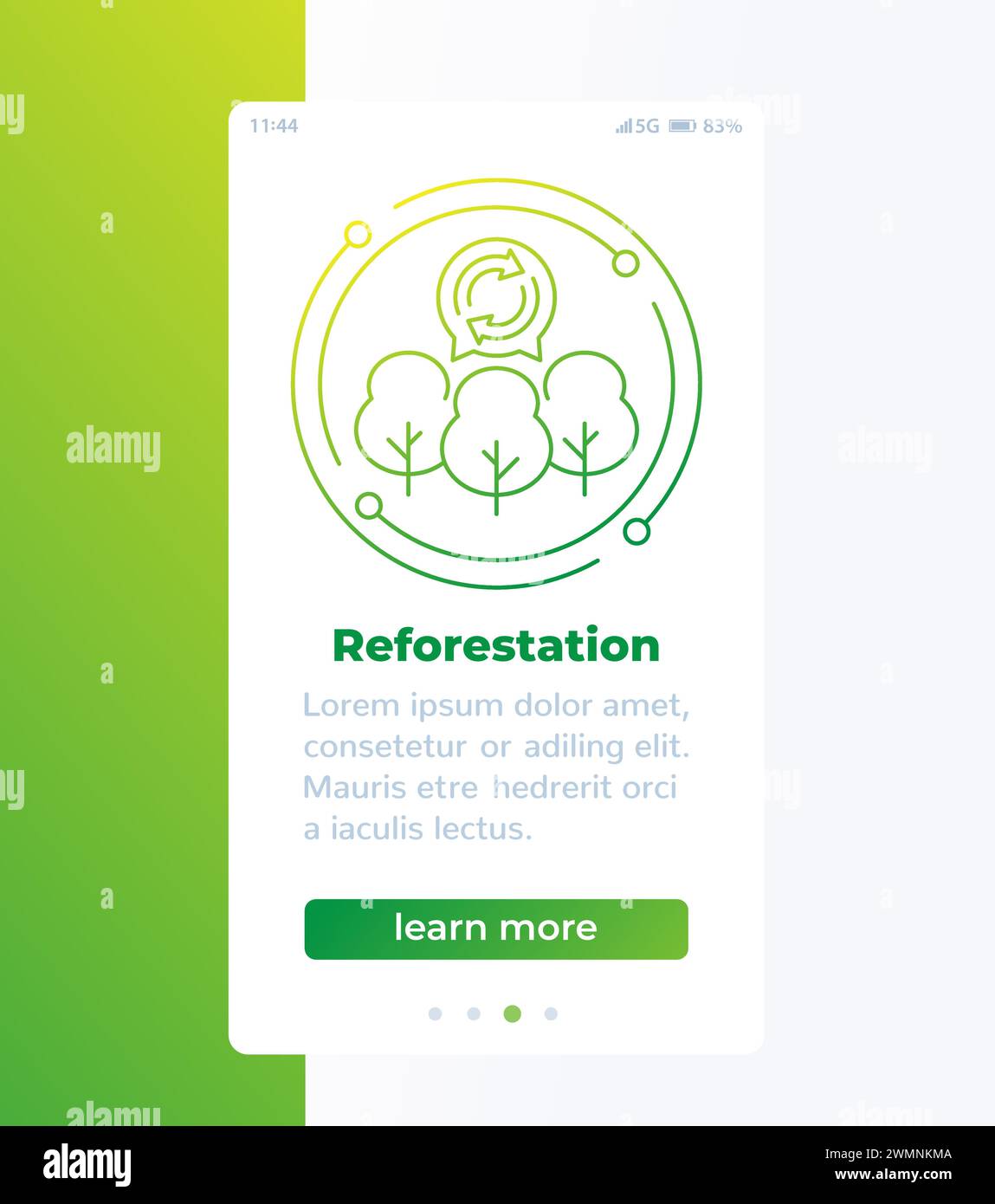 Ecosystem restoration Stock Vector Images - Alamy