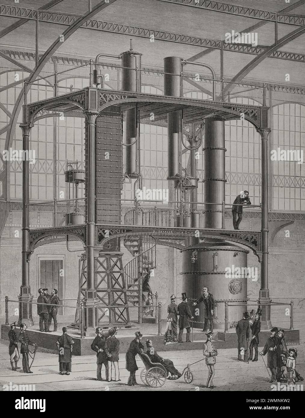 France, Paris. Universal Exhibition of 1878. It was held from May 1 to ...